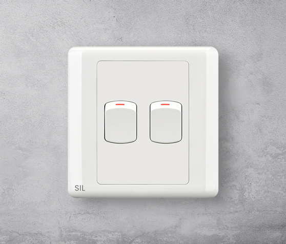 Three Gang one Way Switch